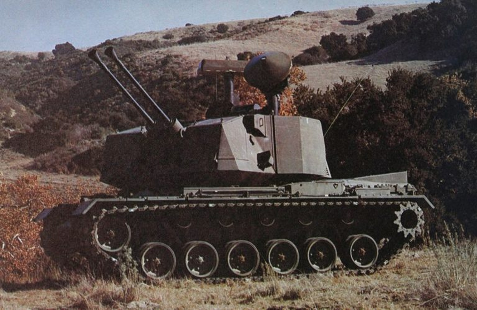 M247 “Sergeant York”（约克中士）高射自行火炮