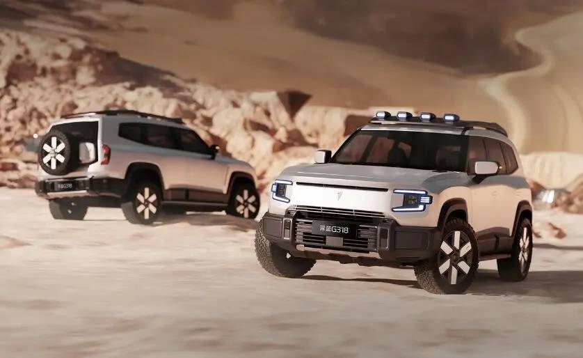 深蓝首款硬派SUV即将亮相，深蓝G318搭1.5T增程四驱系统_搜狐汽车_搜狐网