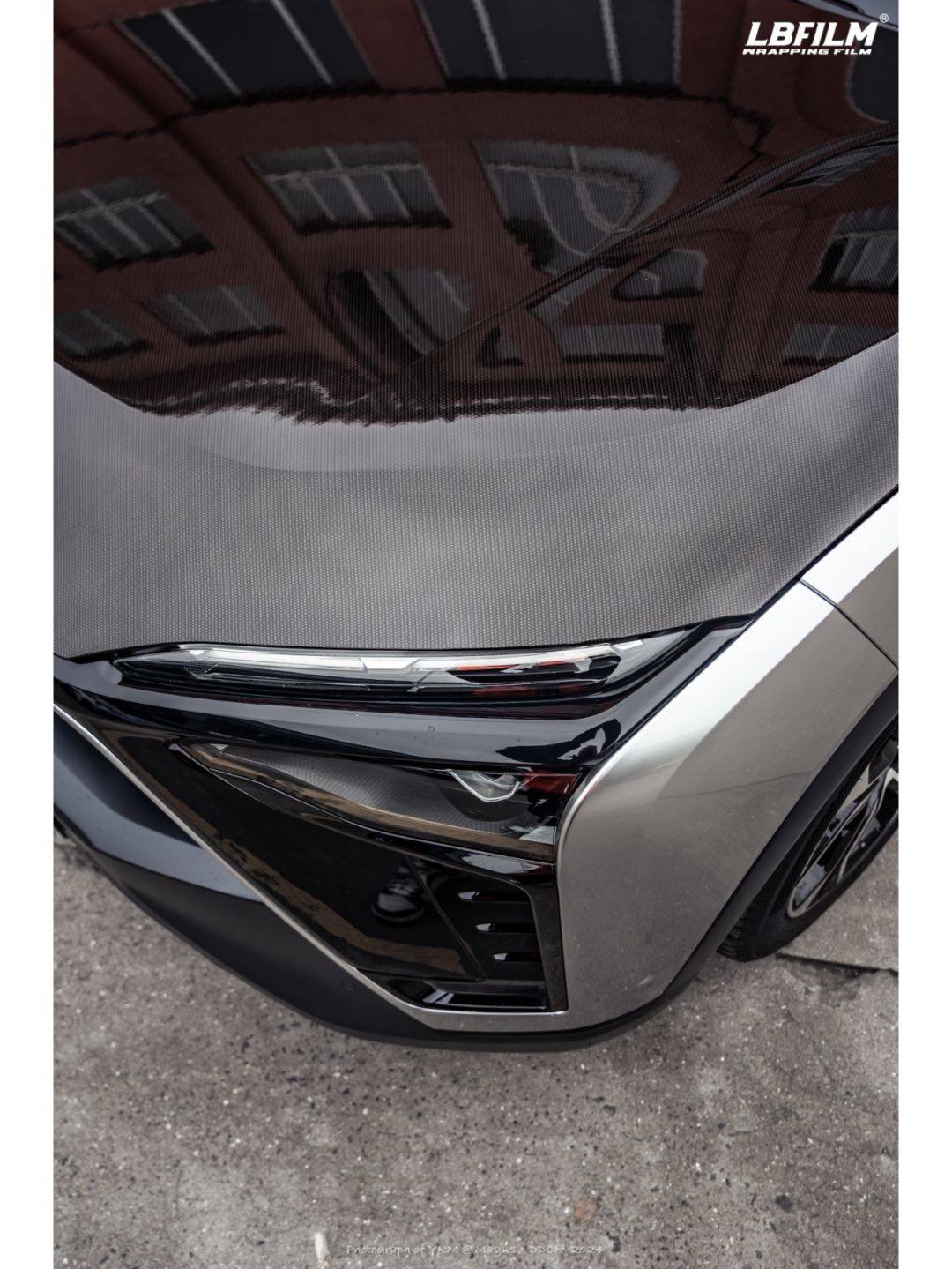 蔚来ES8-LB液态金属铝水银改色膜,非常有未来科技感_搜狐汽车_搜狐网