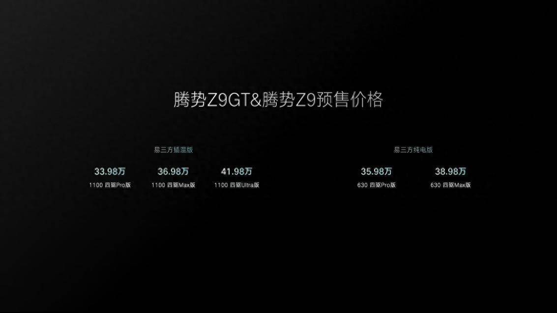 33.98万元起！腾势Z9GT/Z9开启预售，易三方实力炫技！_搜狐汽车_搜狐网