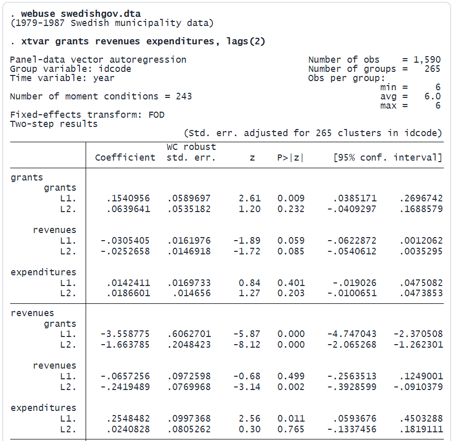 StataNow更新|面板数据VAR模型和Do文件编辑器_Do-file_Editor_命令