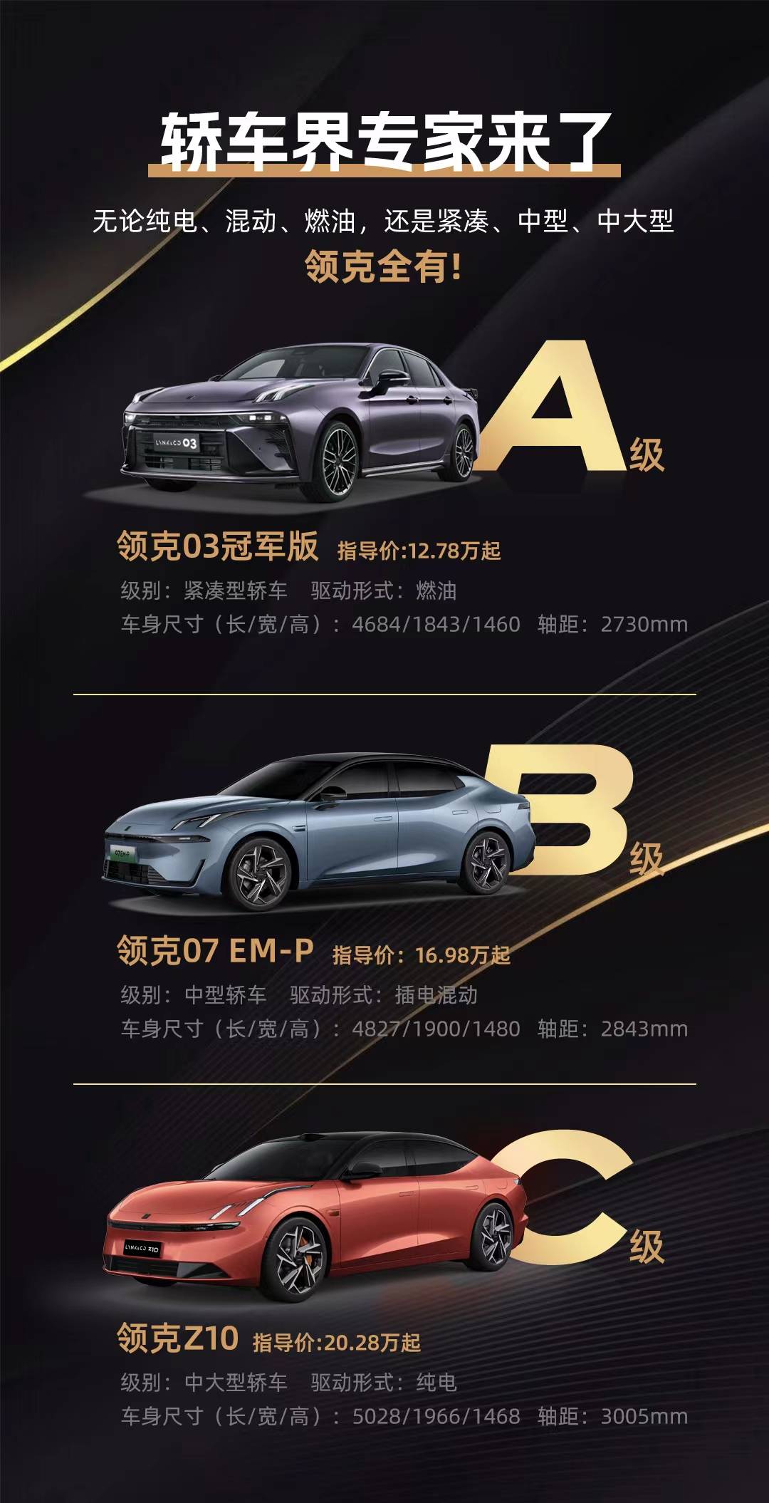 配置高、空间大，限时19.68万起的领克Z10 主打一个“量大管饱”_搜狐汽车_搜狐网