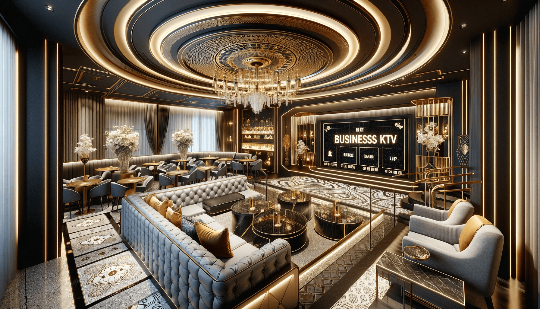 唱出自我，感受非凡——XX KTV装修新格调，巨嗨点歌设备带你飞！_服务_音乐_娱乐