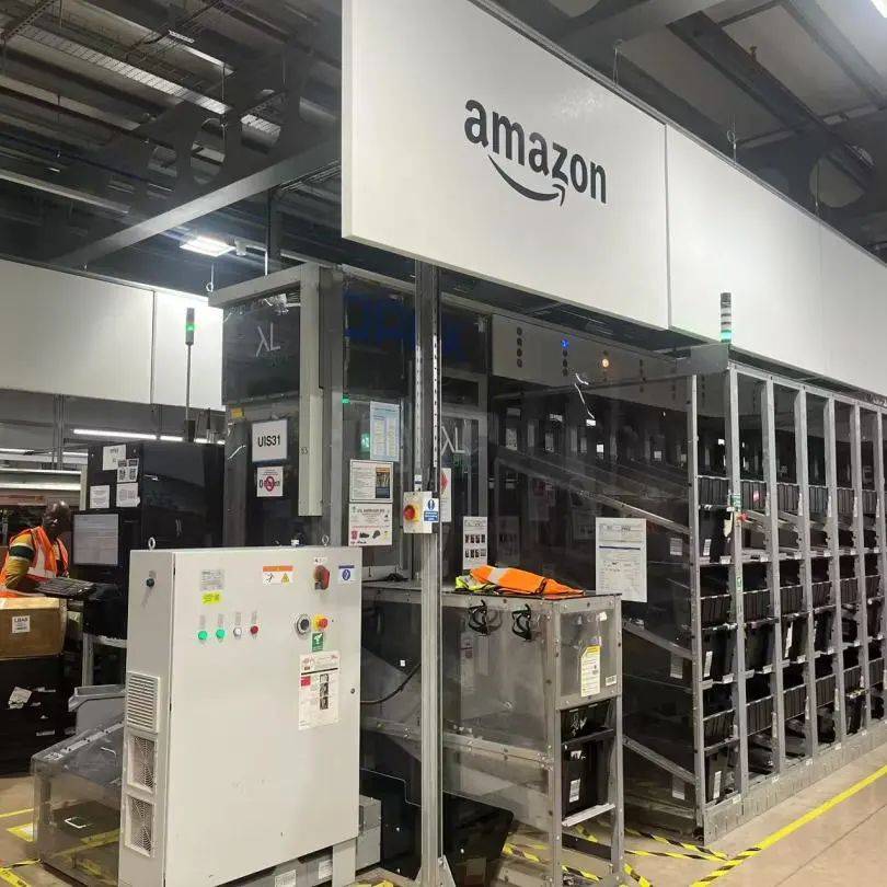 多图！乐丰联运受邀参观亚马逊BHX4仓：探索FBA仓内部高效运转的自动化设备！_仓库_物流_欧洲