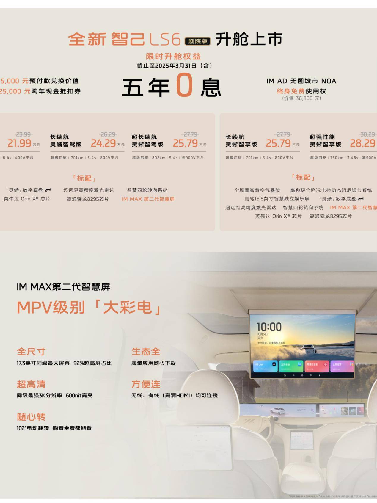 智己 LS6 剧院版上市，性价比颠覆 20 万级纯电 SUV 市场_搜狐汽车_搜狐网