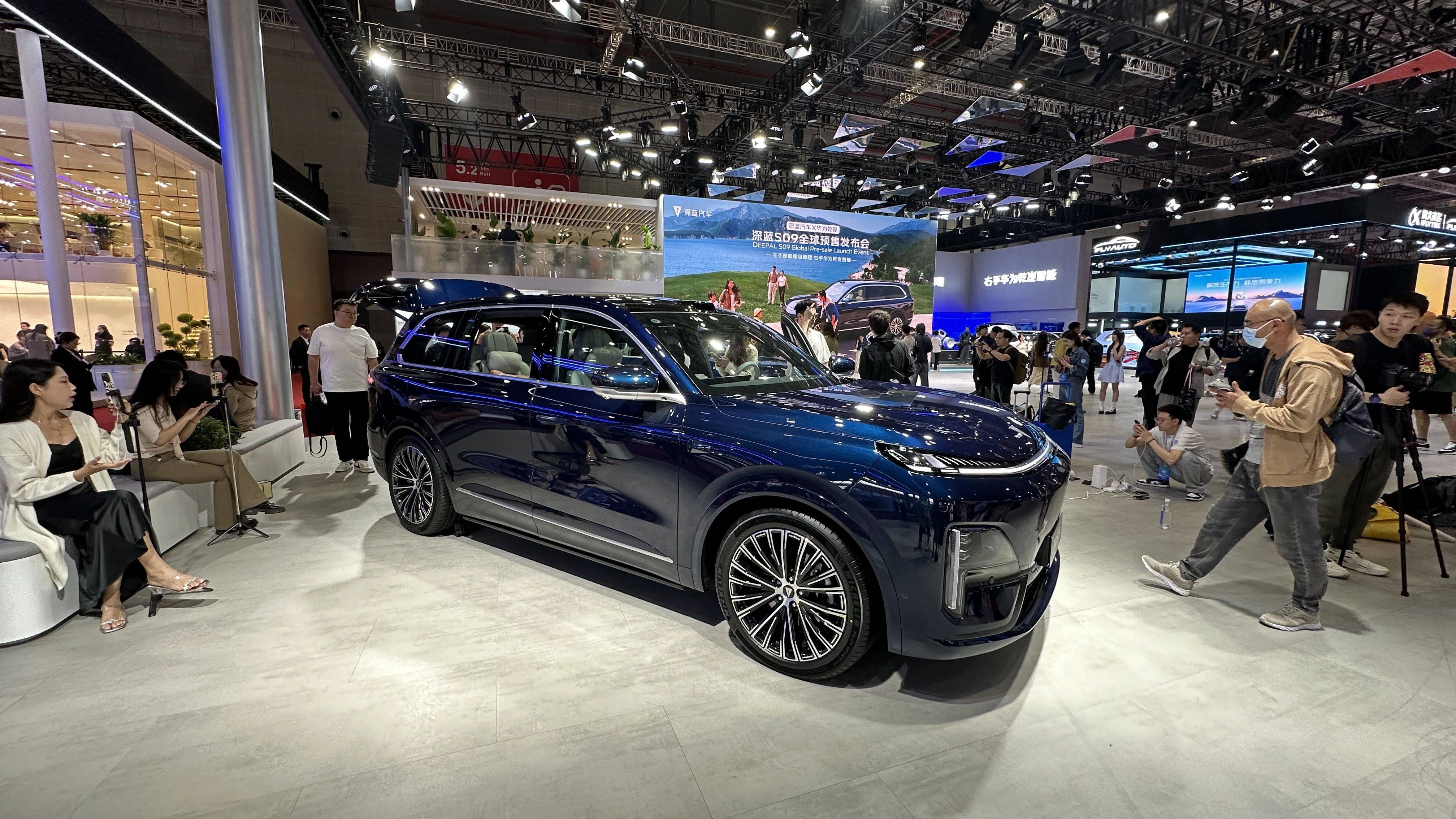 23.99万起预售，华为智能赋能，深蓝S09欲平替理想L9_搜狐汽车_搜狐网