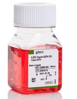 Gibco 25200056 胰蛋白酶-EDTA (0.25%)含酚红_搜狐网