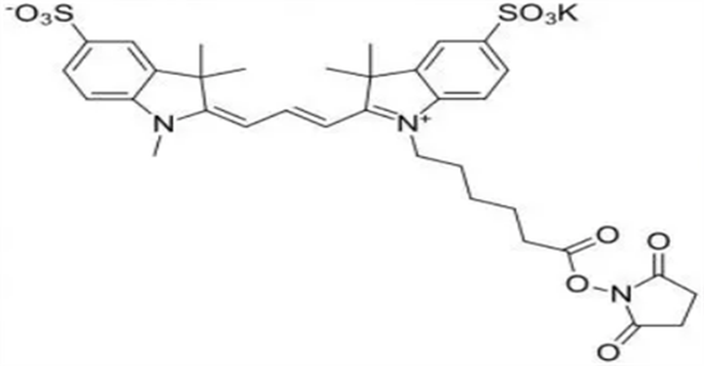 磺化Cy3-N-羟基琥珀酰亚胺酯荧光染料 ，1424150-38-8