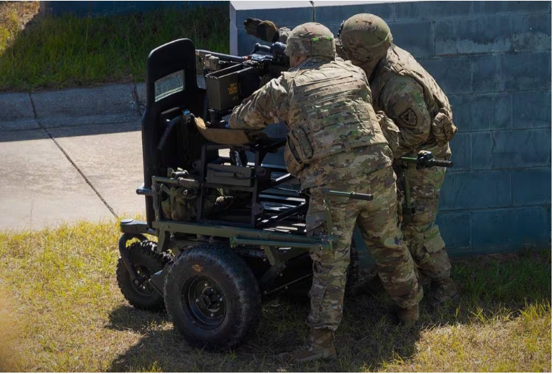 美陆军无人地面装备协同作战应用分析-北京龙腾智元信息技术有限公司