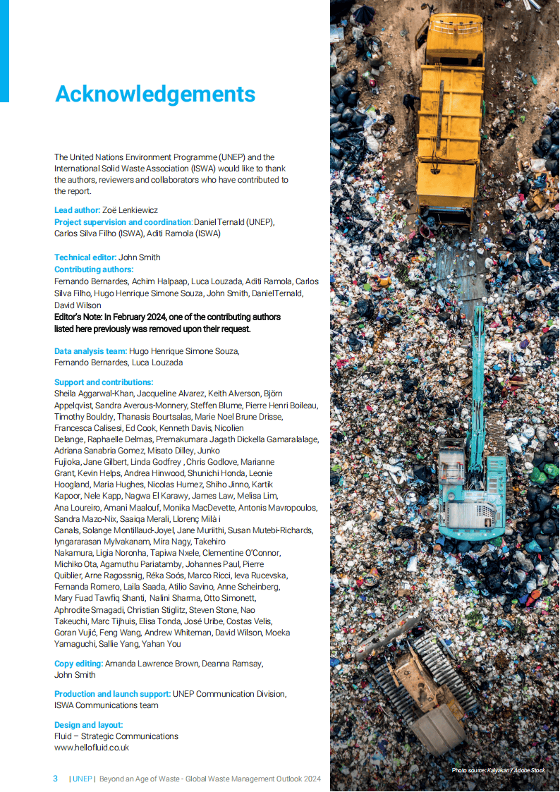 Global Waste Management Outlook 2024_垃圾_管理_全球