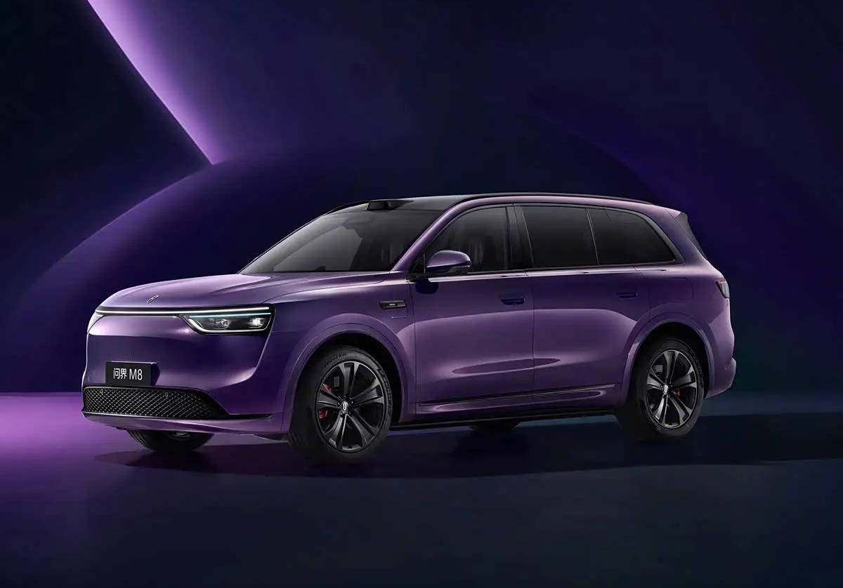 首搭华为ADS 4/将于8月上市 问界M8纯电版预售价37.8万起_搜狐汽车_搜狐网