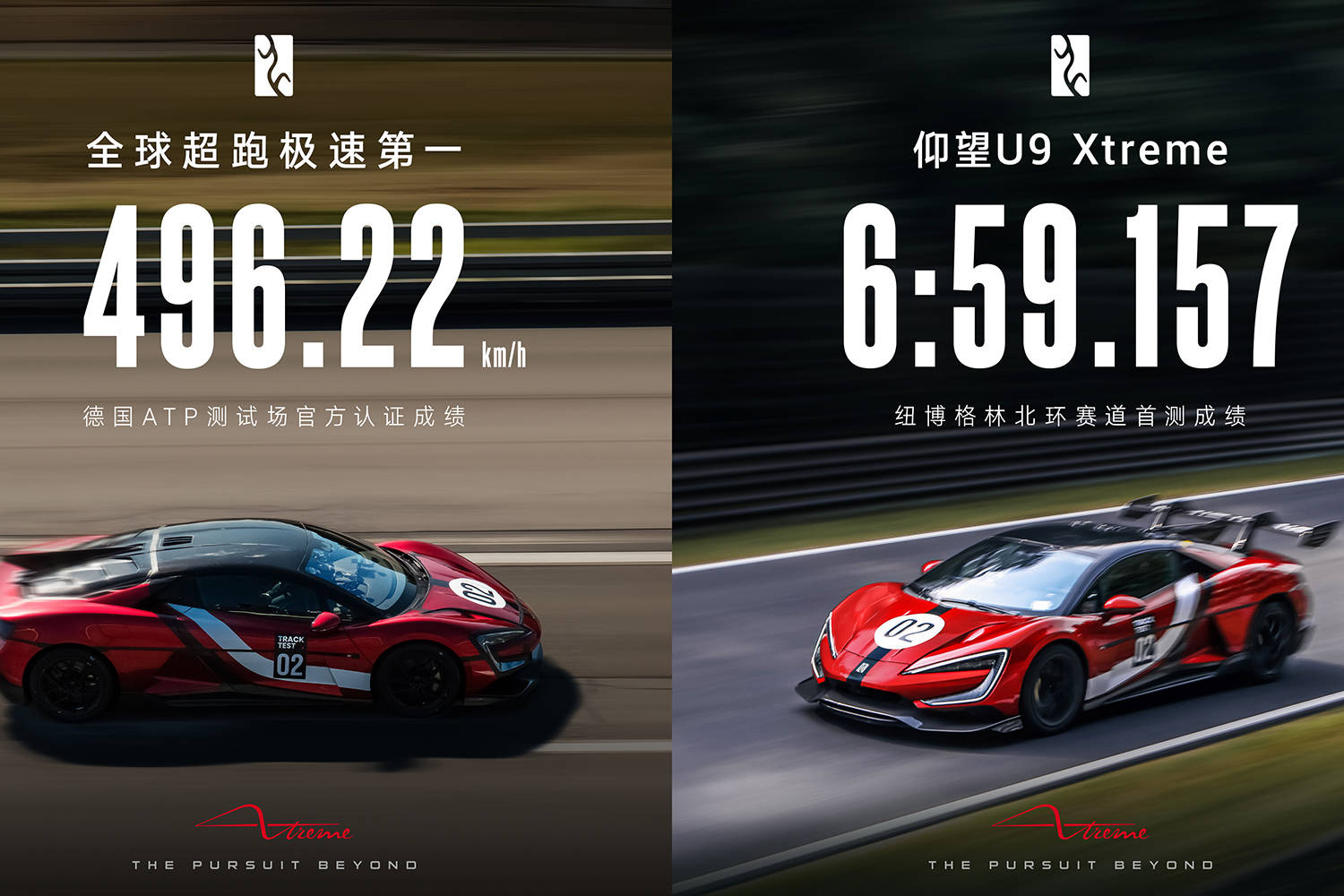 极速496.22km/h纽北7分内！ 仰望U9 Xtreme全球首发_搜狐汽车_搜狐网
