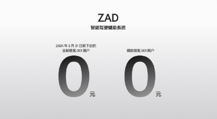 0元开通！极氪001新老车主可终身免费享有高速NZP、城市NZP功能_搜狐汽车_搜狐网