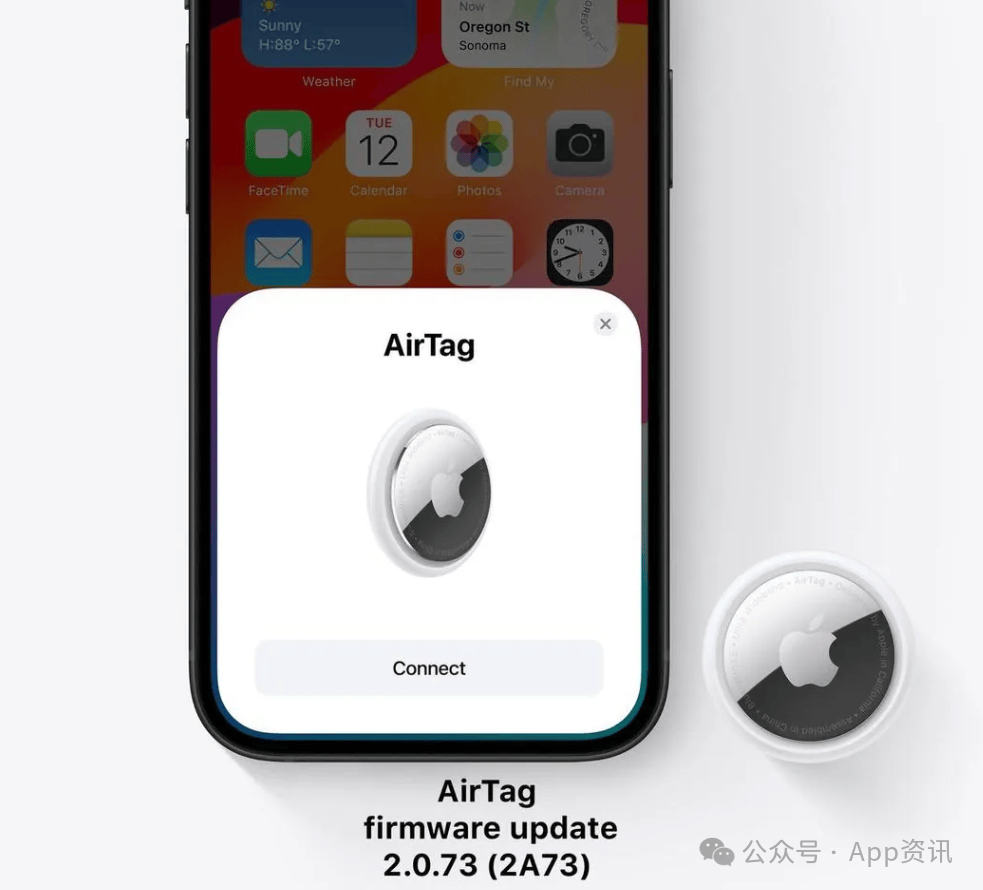 苹果为物品追踪器 AirTag 发布 2A73（2.0.73）固件更新_用户_集体诉讼_版本号