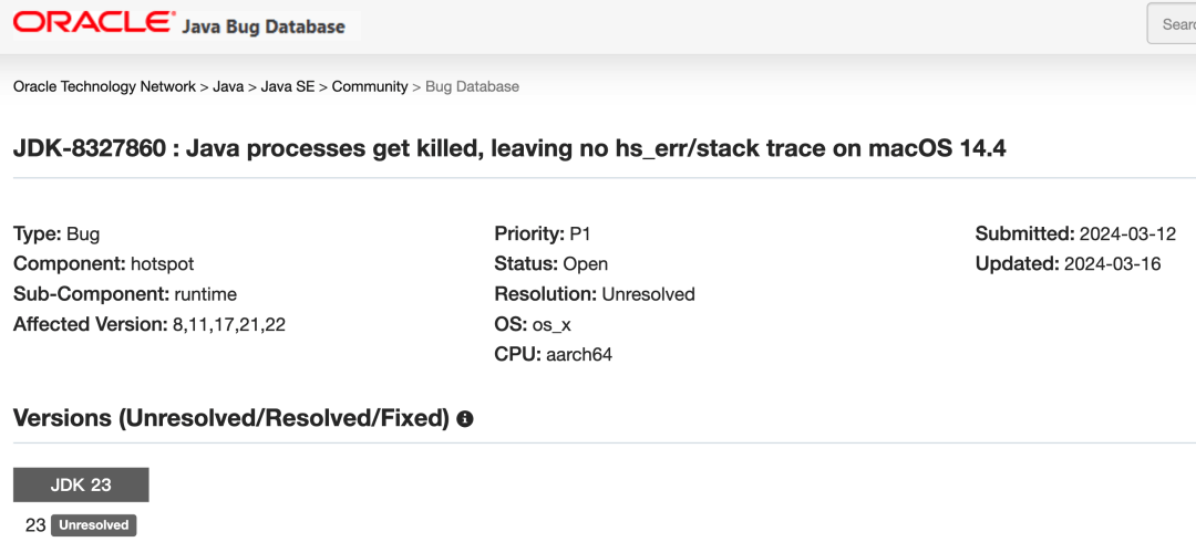 甲骨文警告新版macOS导致Java意外终止_版本_用户_影响