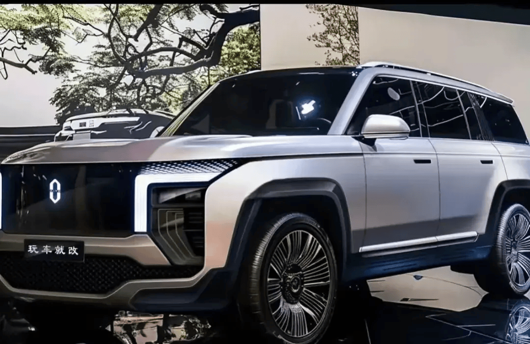 改装华为问界M9亮相，网友:越看越像比亚迪U8_搜狐汽车_搜狐网