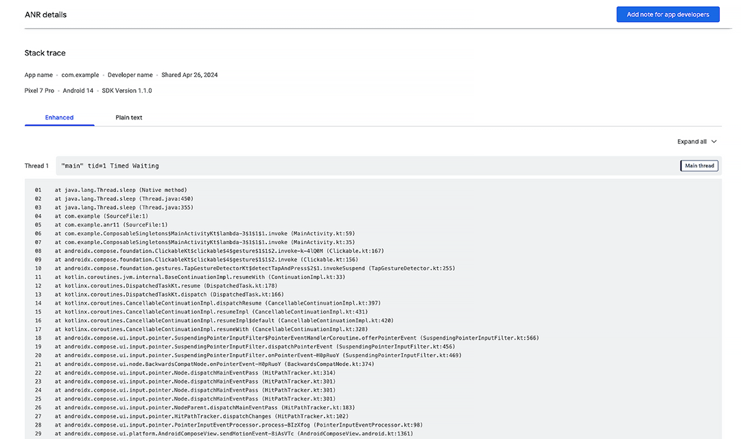 借助 Google Play SDK 管理中心，构建更好、更安全的 SDK_应用_版本_报告
