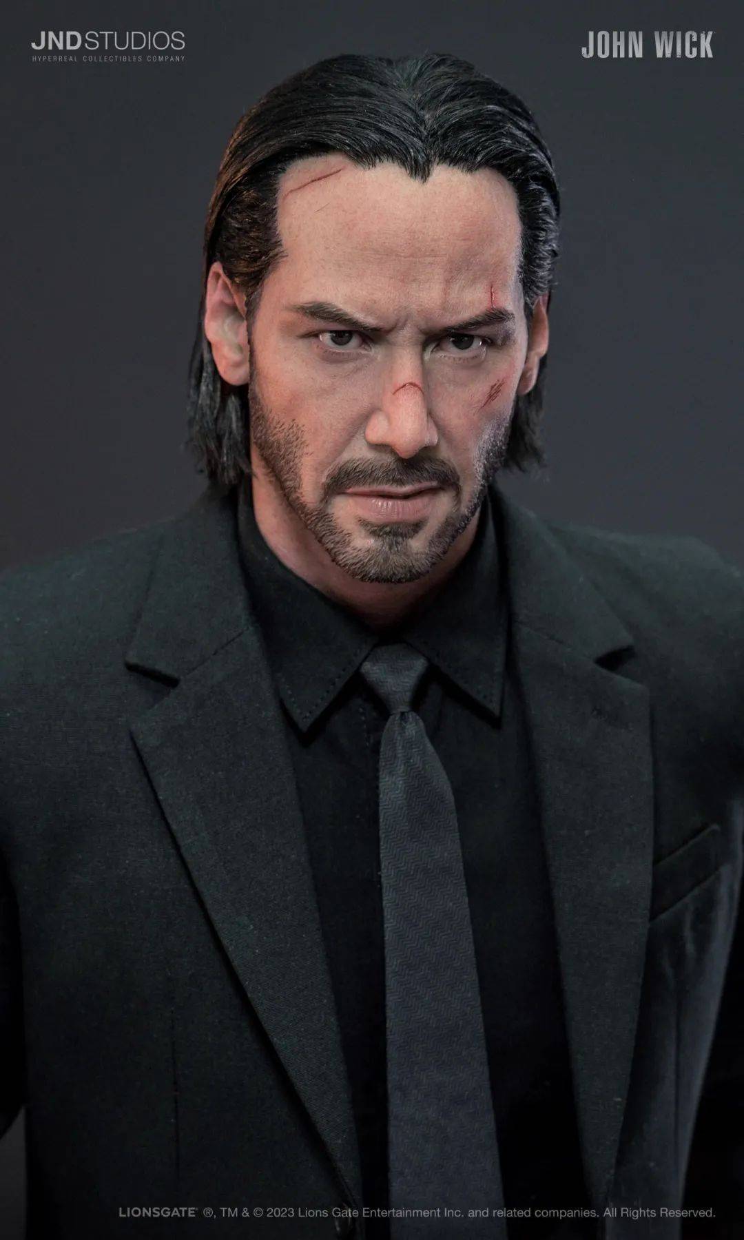 新品预定~ JND Studios 1/3 疾速追杀 约翰威克 基努李维斯 雕像_he_action_has