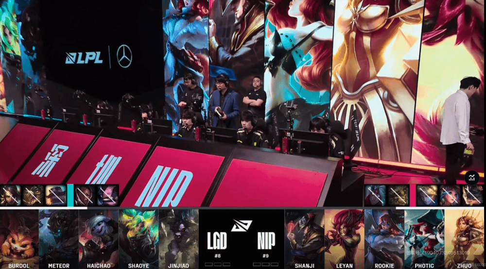 Rookie阿萝拉动如脱兔上演单杀，NIP季后赛首轮3-1击败LGD_比赛_小龙_Leyan