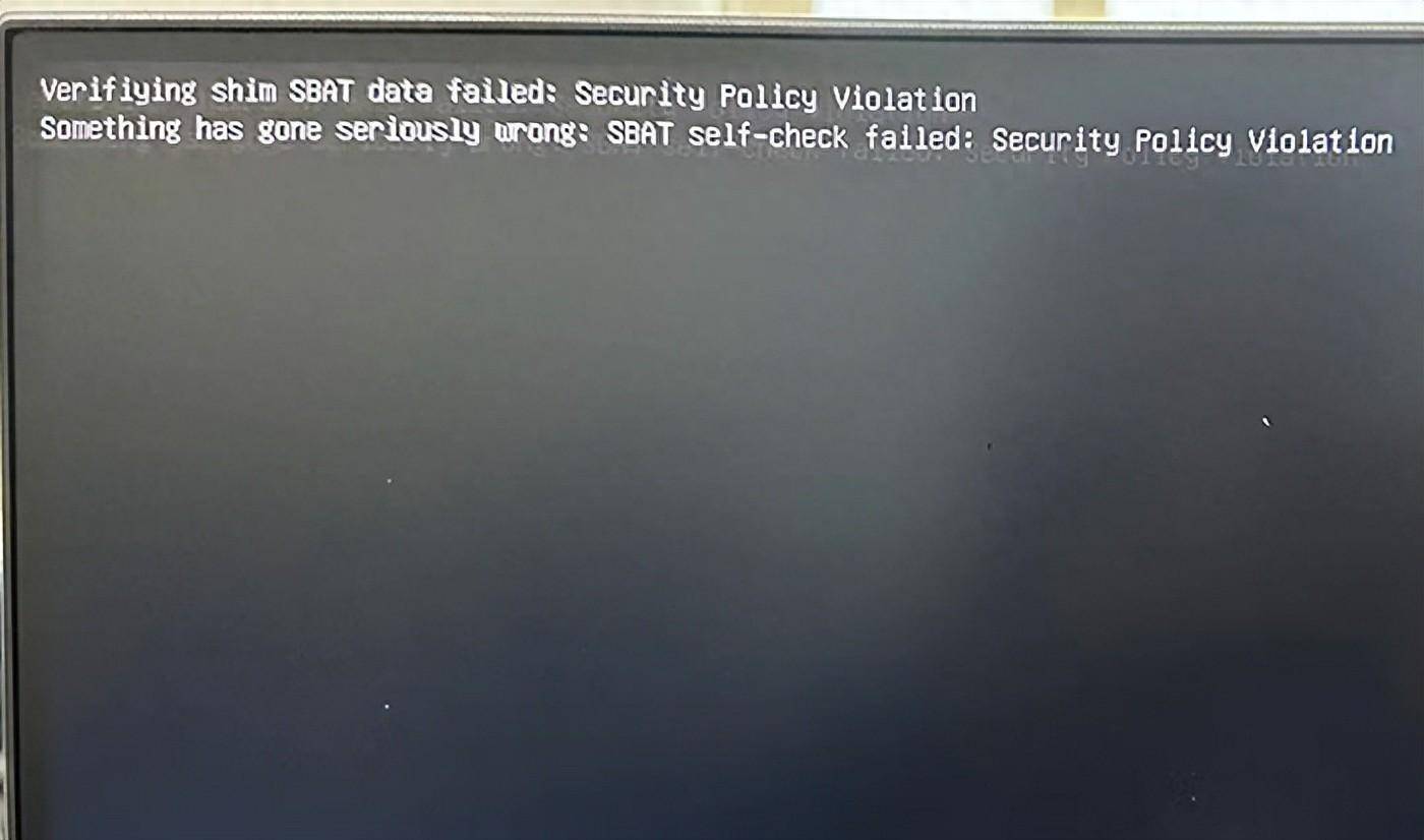 开机提示security Policy Violation的解决方法_secure_Boot_主板