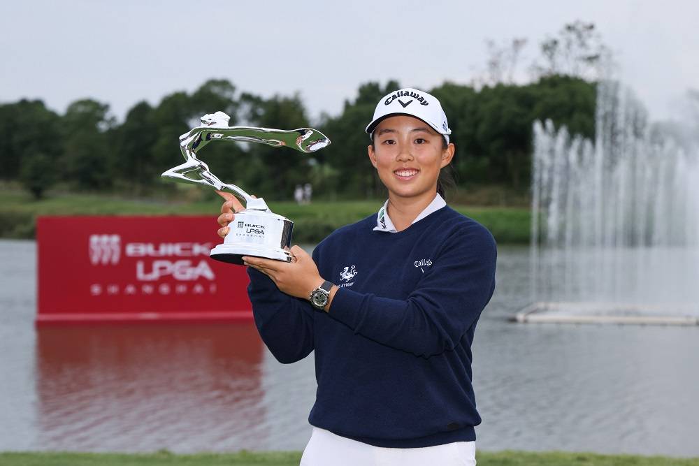 书写多项纪录，殷若宁在家门口加冕2024年别克LPGA锦标赛冠军_花园高尔夫_中国球员_总成绩