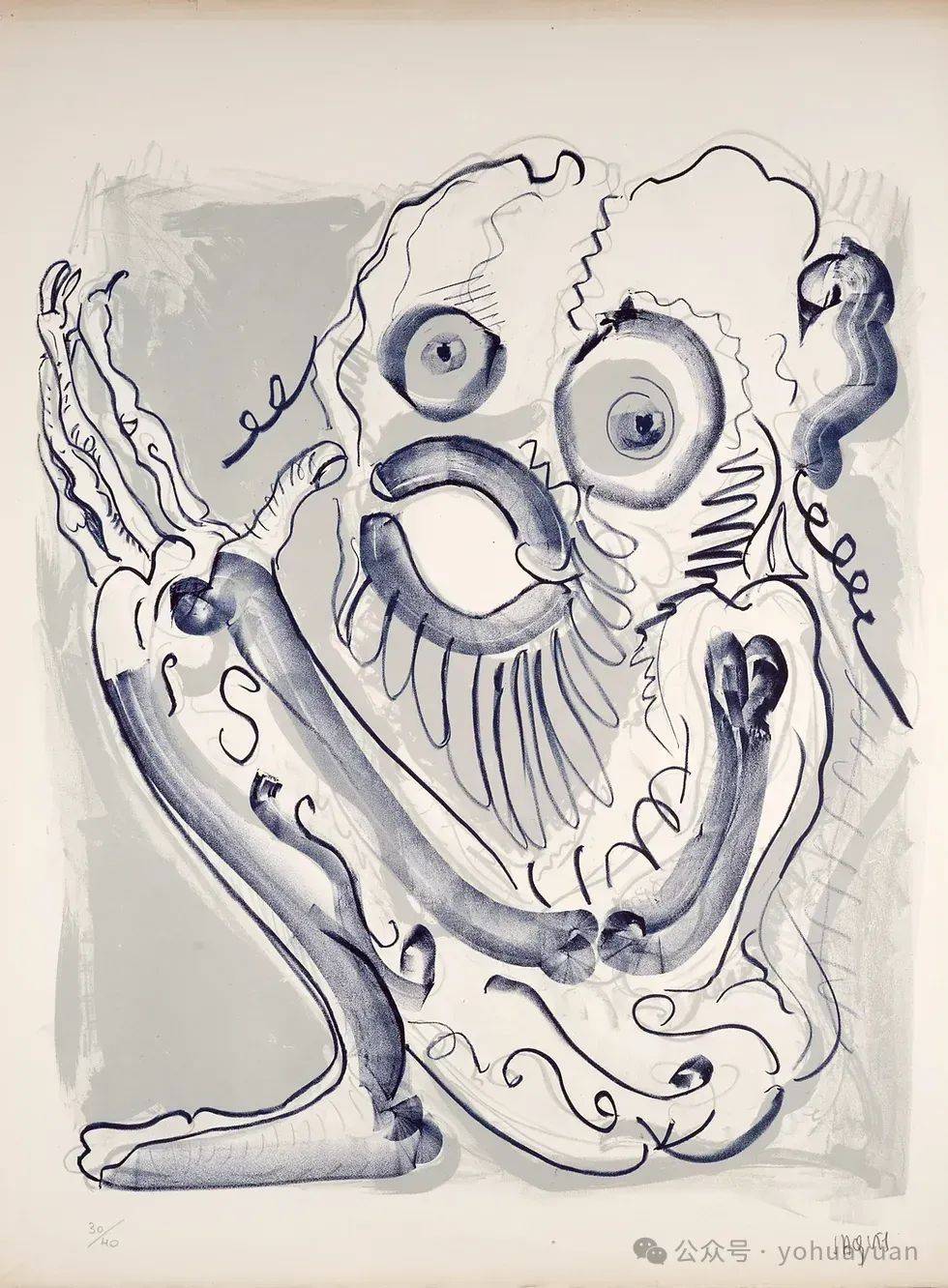 绘画欣赏——Jacques·Grinberg_新表现_Yaacov_主义