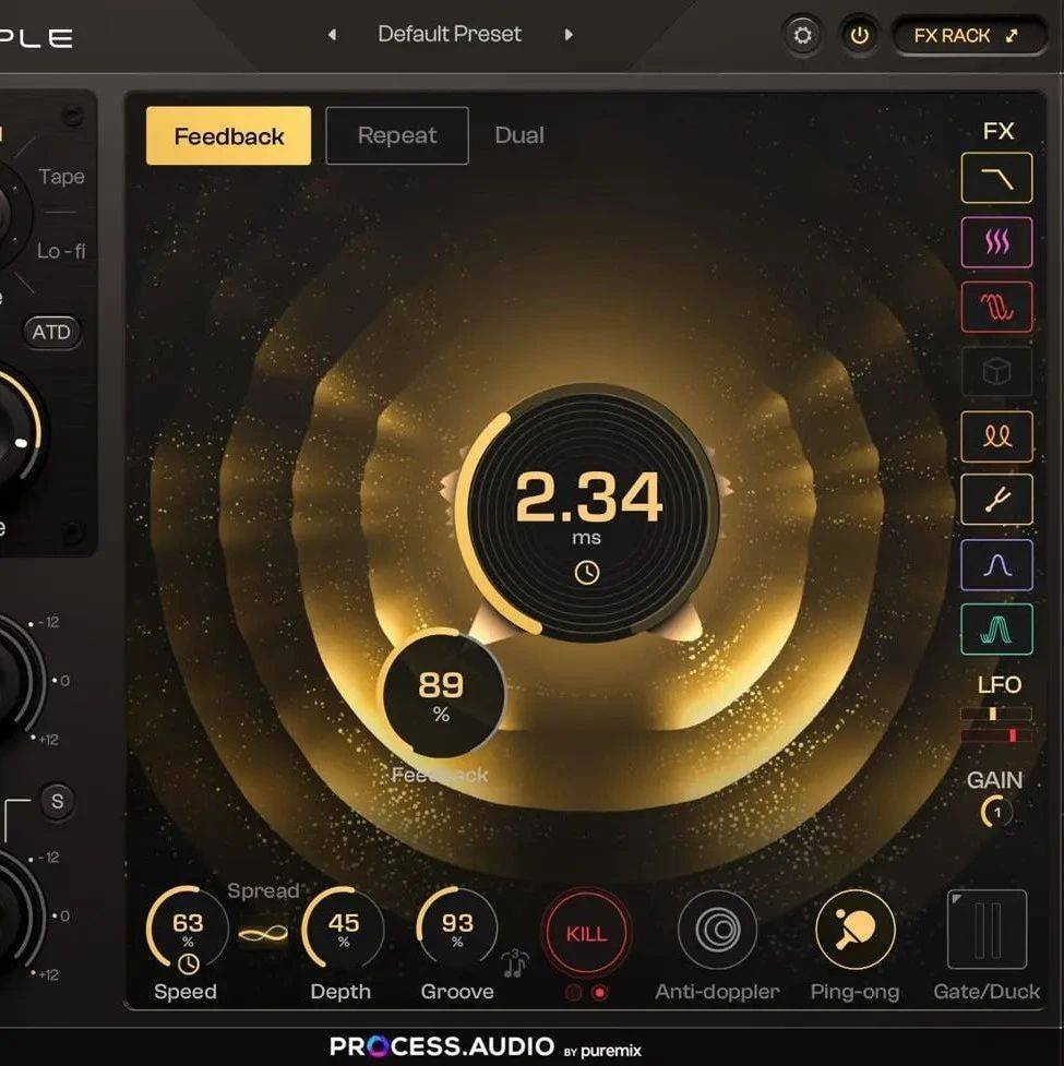 Process Audio 推出 Ripple 创意延迟插件_用户_功能_声音