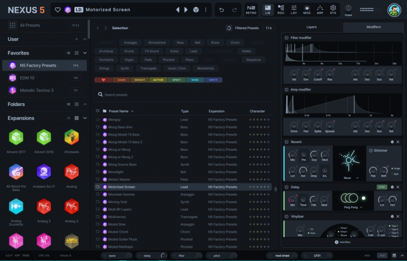 reFX 即将发布 Nexus 5 ，全面进化为全功能多引擎合成器_用户_Rompler_声音