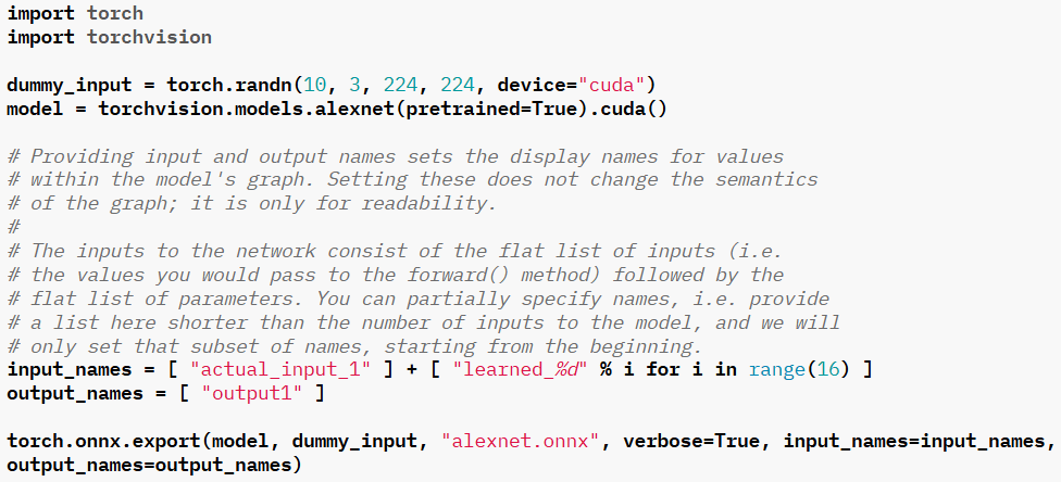 关于Pytorch导出ONNX格式模型的Tips_OpenCV_Tracing_模式