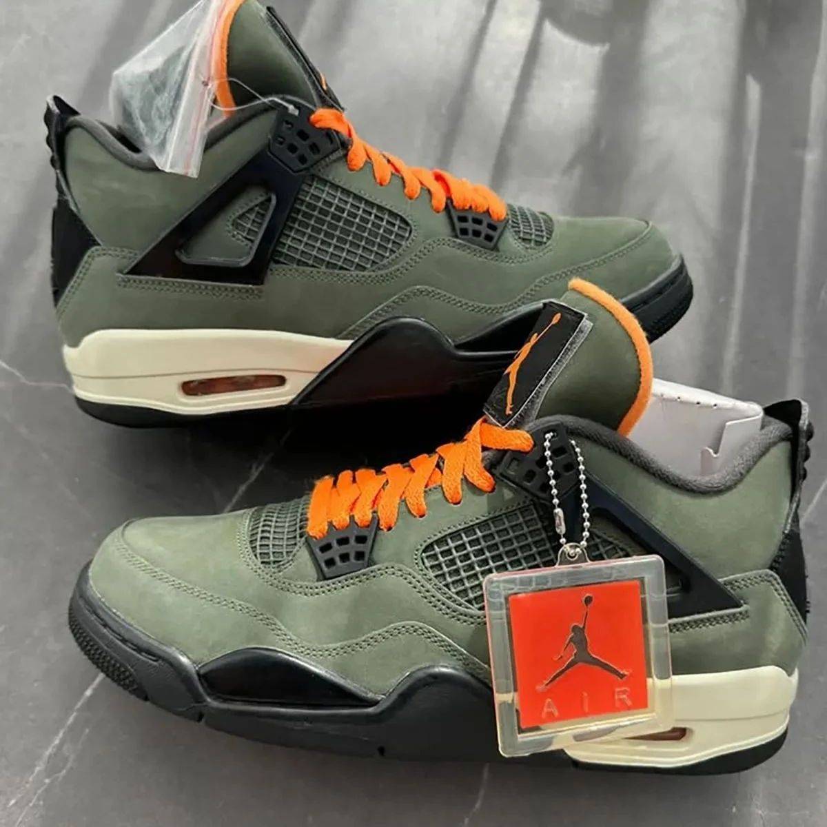 UND x AJ4 真要发售2双，Nike和Jumpman“屁股”你选哪一双？_Air_Jordan_实物