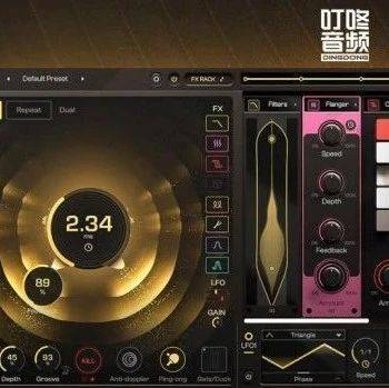 叮咚音频正式代理 Process Audio，黄金迷宫延迟效果器 Ripple 首发促销_混音_工作