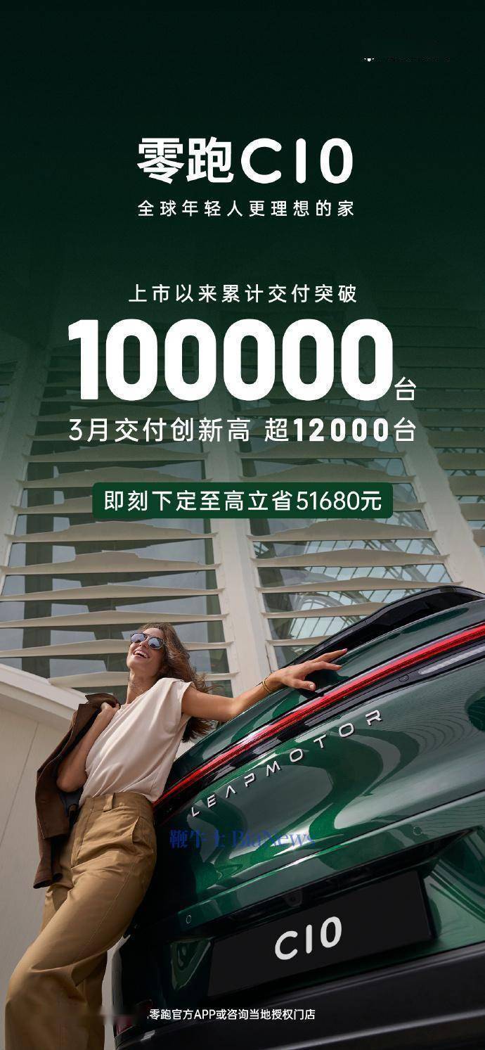 零跑C10周年成绩单亮眼，单月交付破万，B10新车即将登场！_搜狐汽车_搜狐网