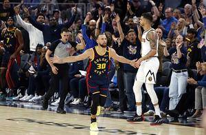 勇士5连胜逆转终结对掘金9连败 库里36+7三分约基奇33+12+9_NBA_马刺_森林狼