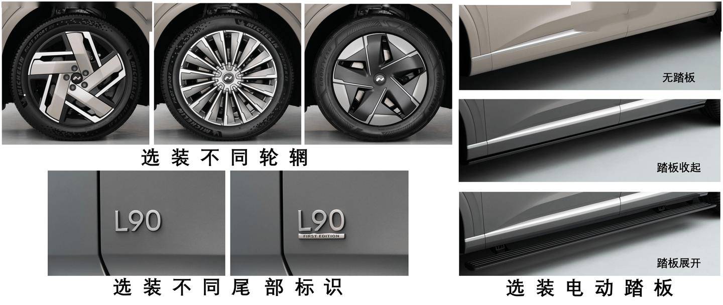 蔚来乐道 L90 车型新增大 5 座版本及“L80”尾标可选_搜狐汽车_搜狐网