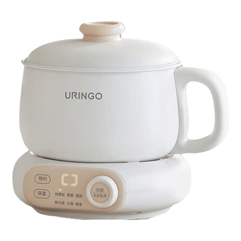 探索家居新生活：URINGO七彩叮当电饭煲，让美味随手可得！_厨房_功能_家庭